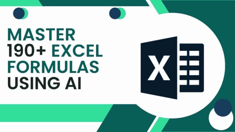 Live Excel Formulas & Functions Mastery Course | CVMantra